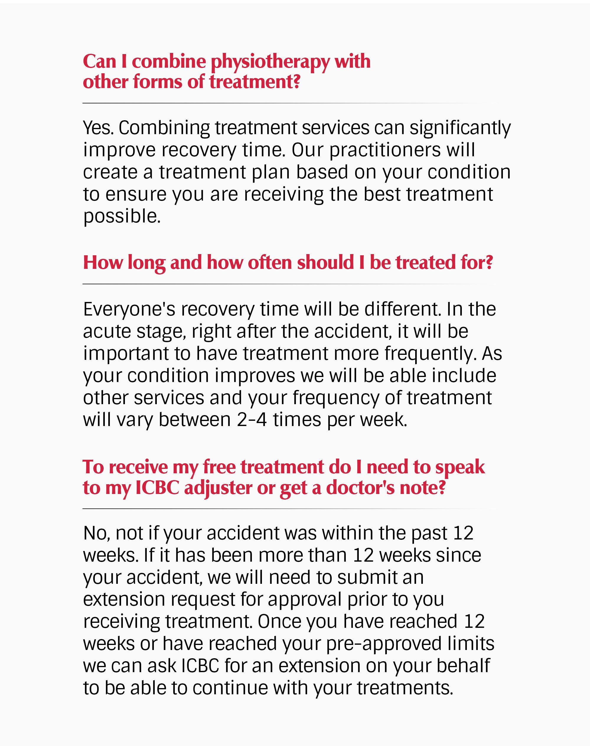 Optimize Your ICBC Recovery! | Allied Physiotherapy Health Group