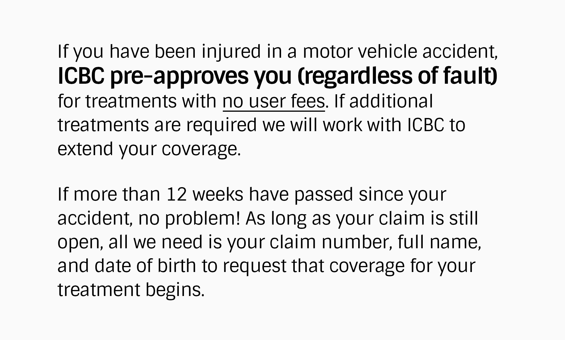 Optimize Your ICBC Recovery! | Allied Physiotherapy Health Group